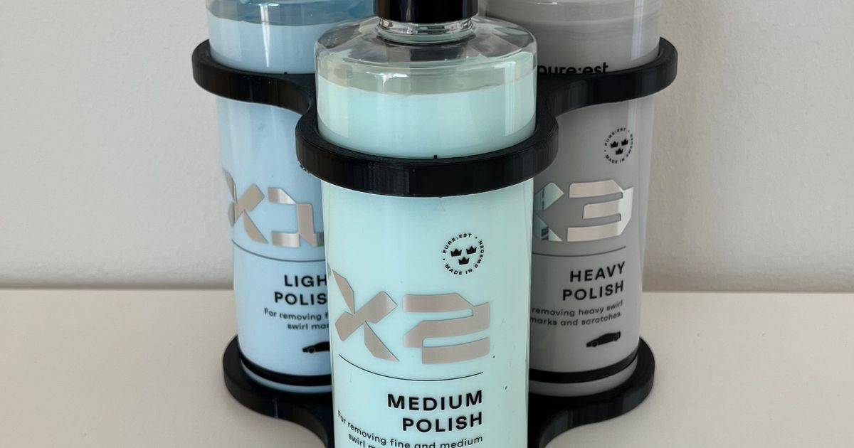 Carousel stands different sizes for 500ml bottles "Tershine" by ...