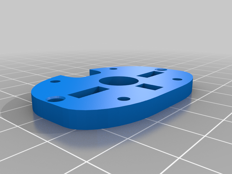 SonicModel AR Wing Pro - motor mount by mx1m3DP | Download free STL ...