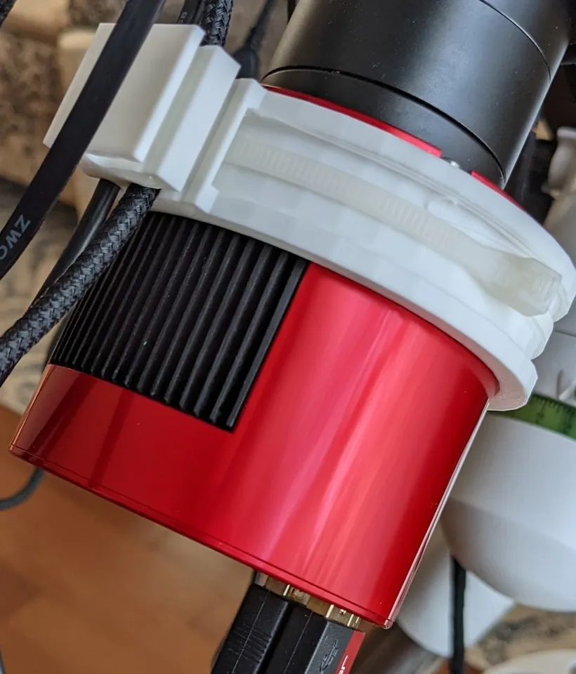 ZWO ASI 78mm 80mm cable management by StarF1ghter | Download free STL ...