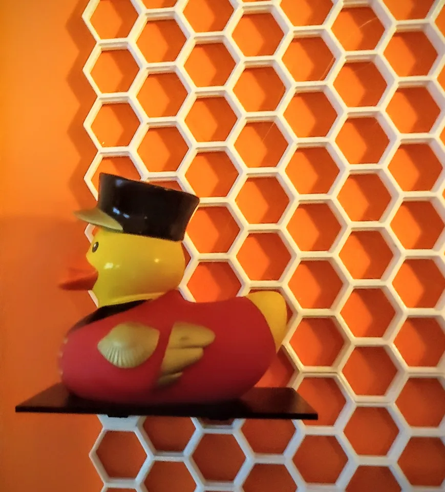 Duck display shelf for Honeycomb Wall Storage (HWS) by Kamila ...