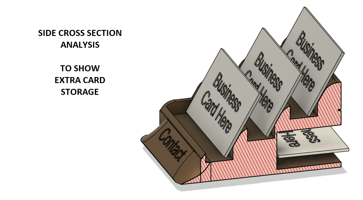 3 tier Card Holder with back storage by Tom Anderson (The Real NEO ...