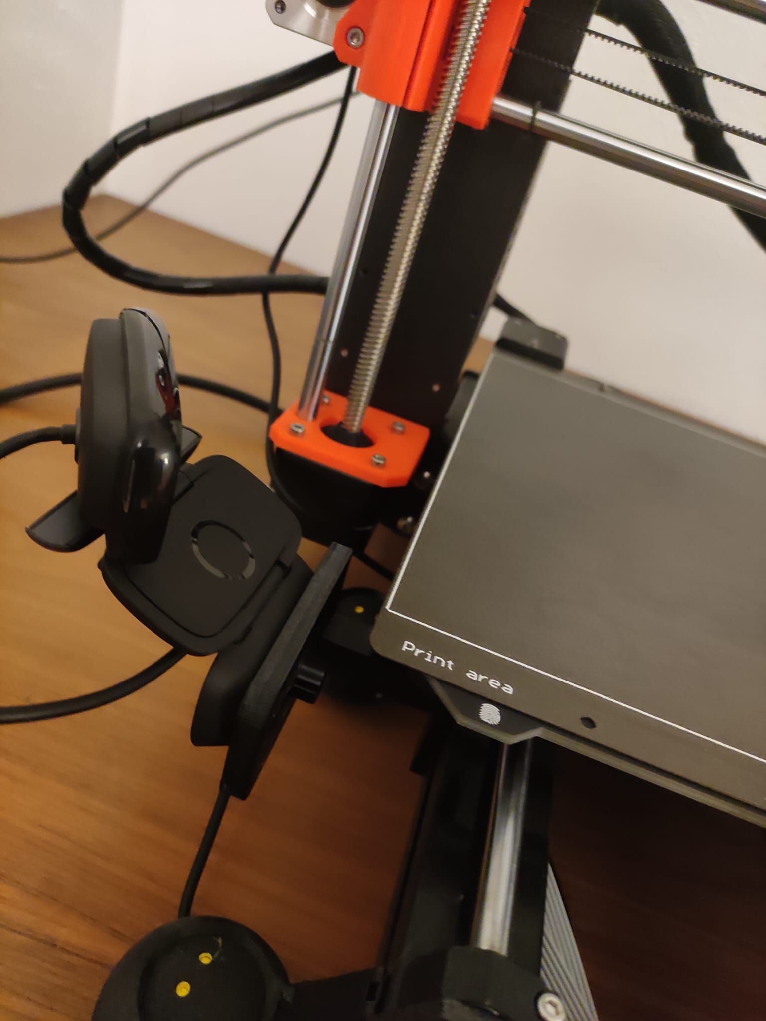 Logitech c615 cam mount prusa printer by MrPommes651 | Download free ...