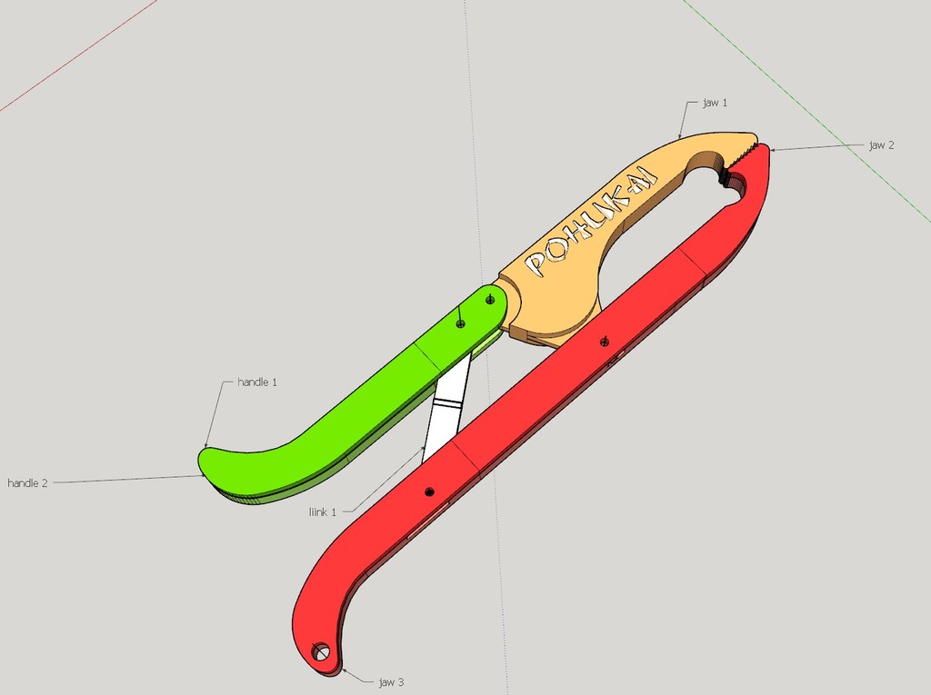 Fish lip gripper by pohukai | Download free STL model | Printables.com