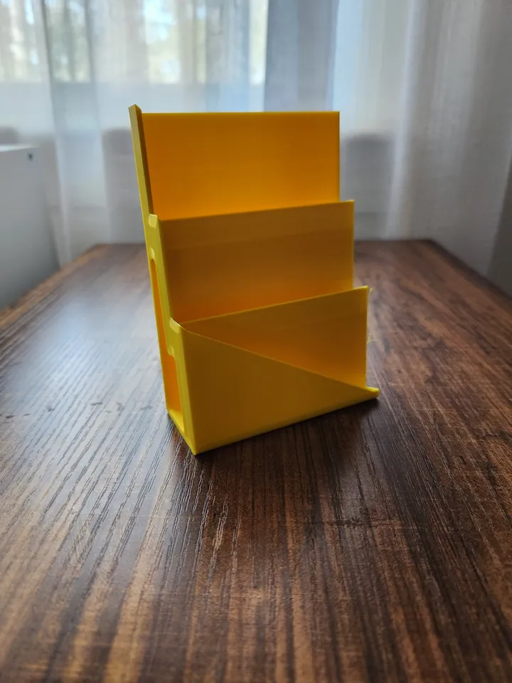 3 Tier business card display by PoseidonDesign | Download free STL ...