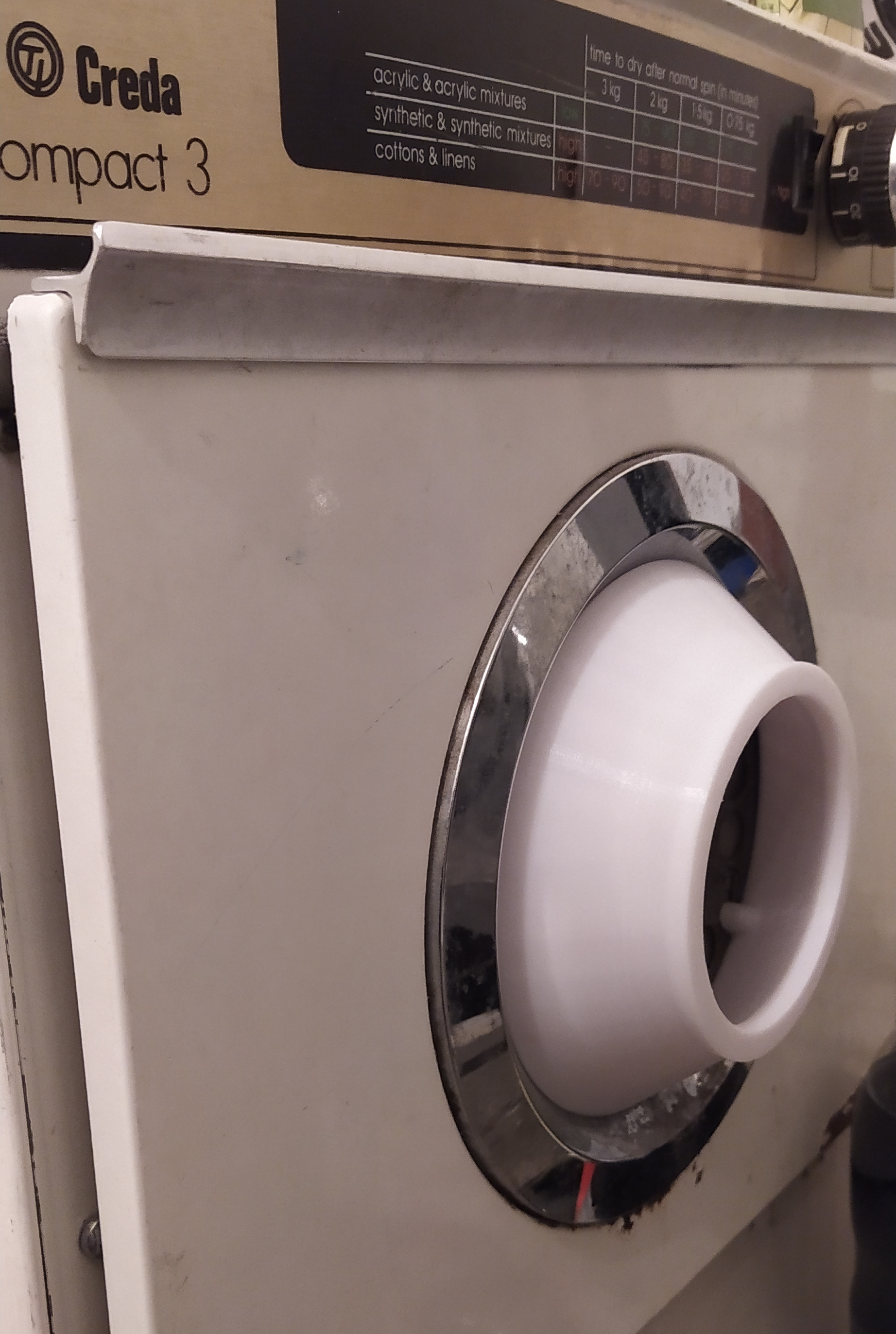 Cowel for Creda Compact 3 Tumble Dryer by aibohphobia | Download free STL model | Printables.com