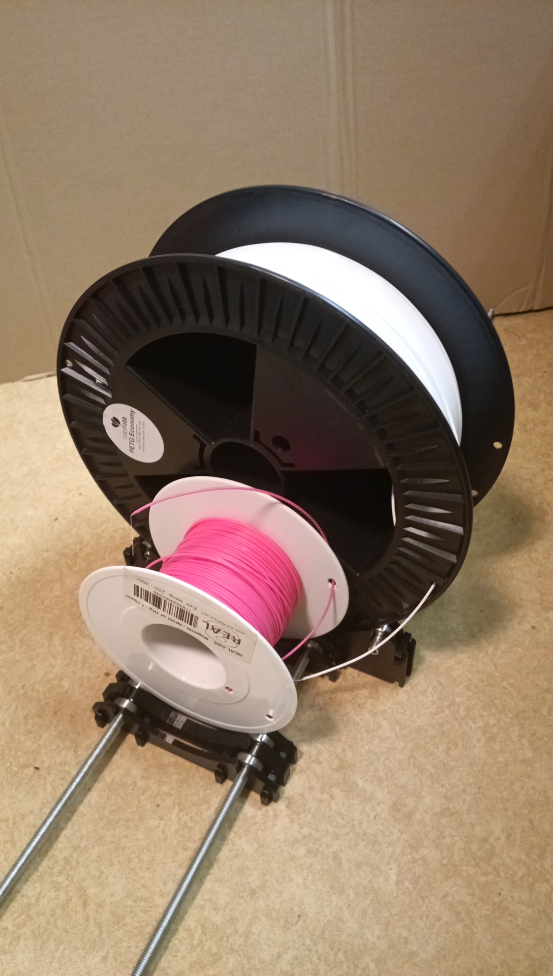 Versatile spool holder system [update] by wfvn | Download free STL ...
