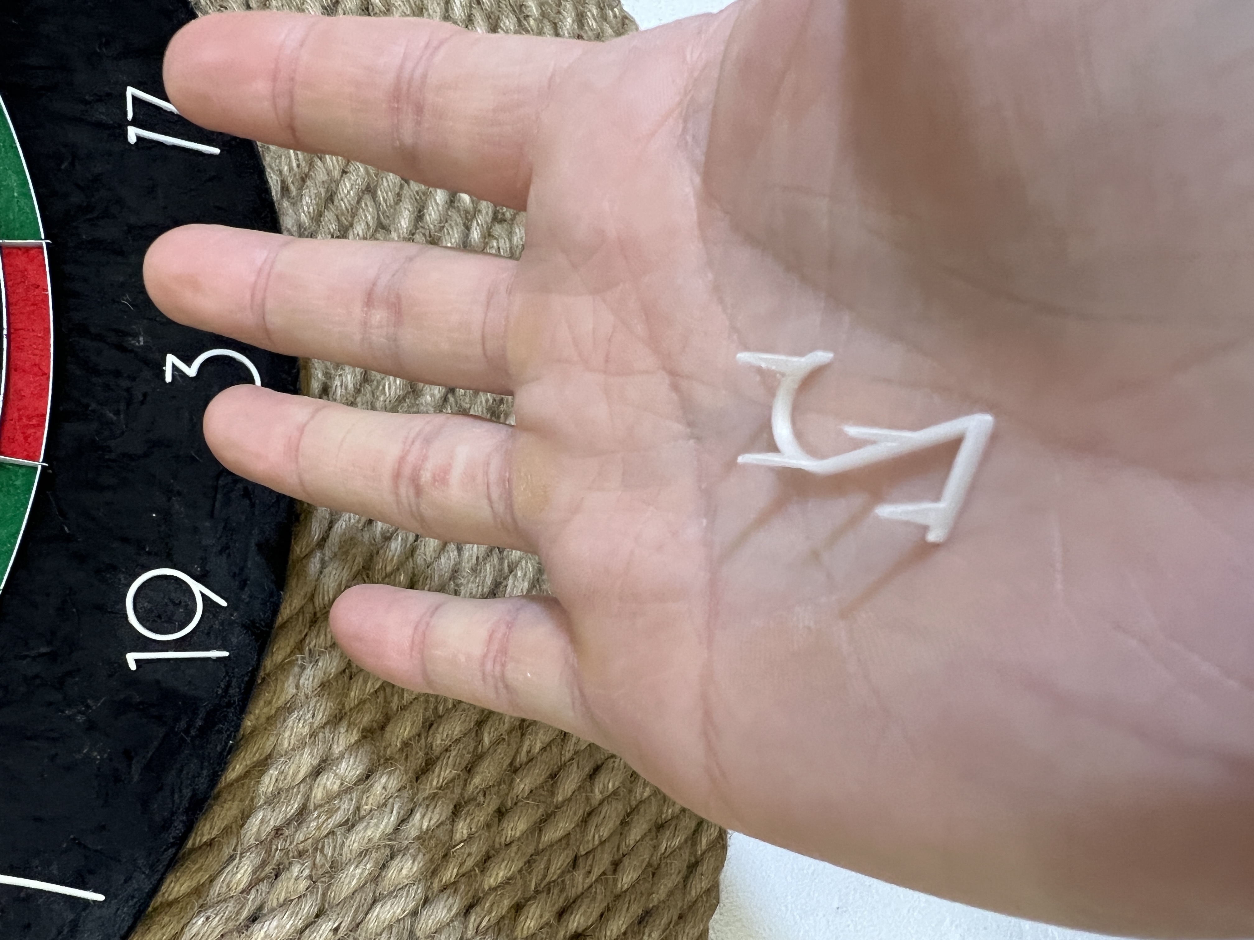 push pin Dartboard Numbers by zoster.ar | Download free STL model ...