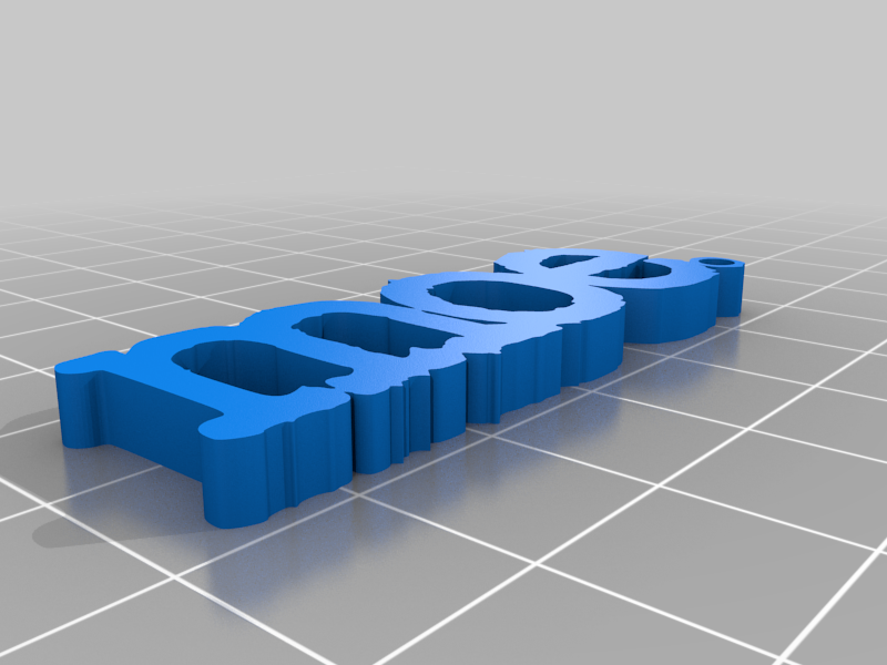 moe. Keychain by ZedWizid | Download free STL model | Printables.com