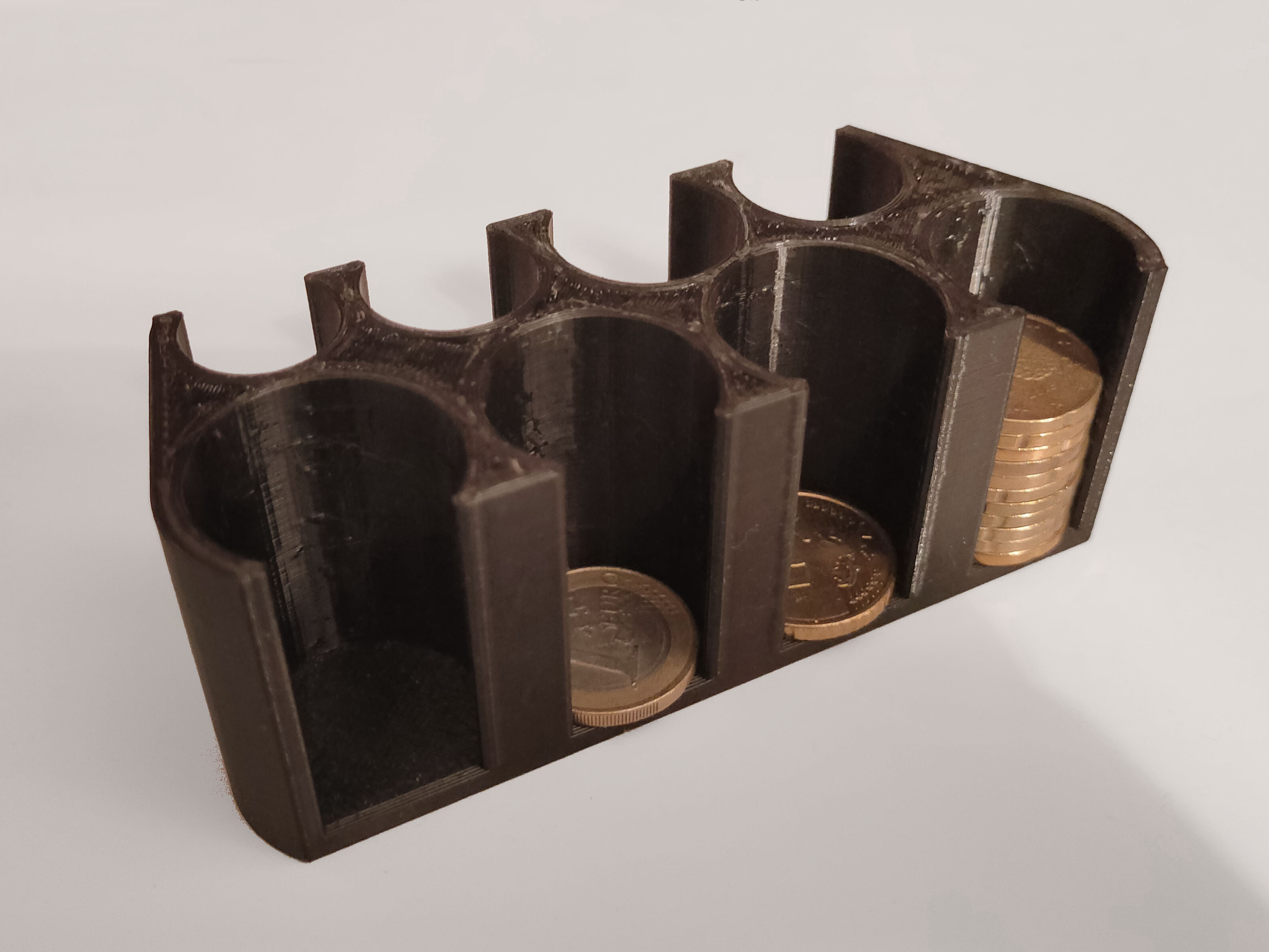 Euro coin organizer by edgar | Download free STL model | Printables.com