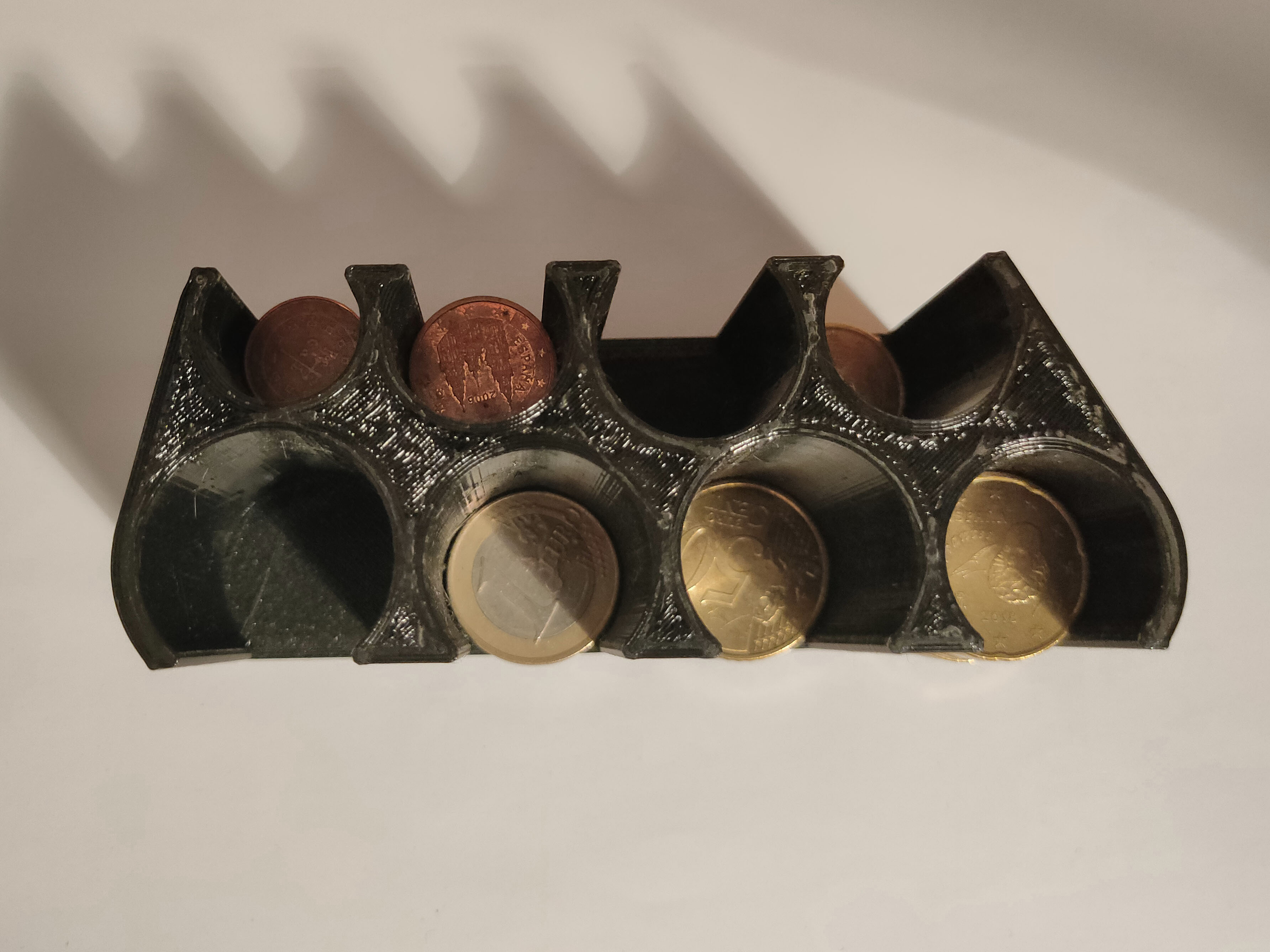 Euro coin organizer by edgar | Download free STL model | Printables.com