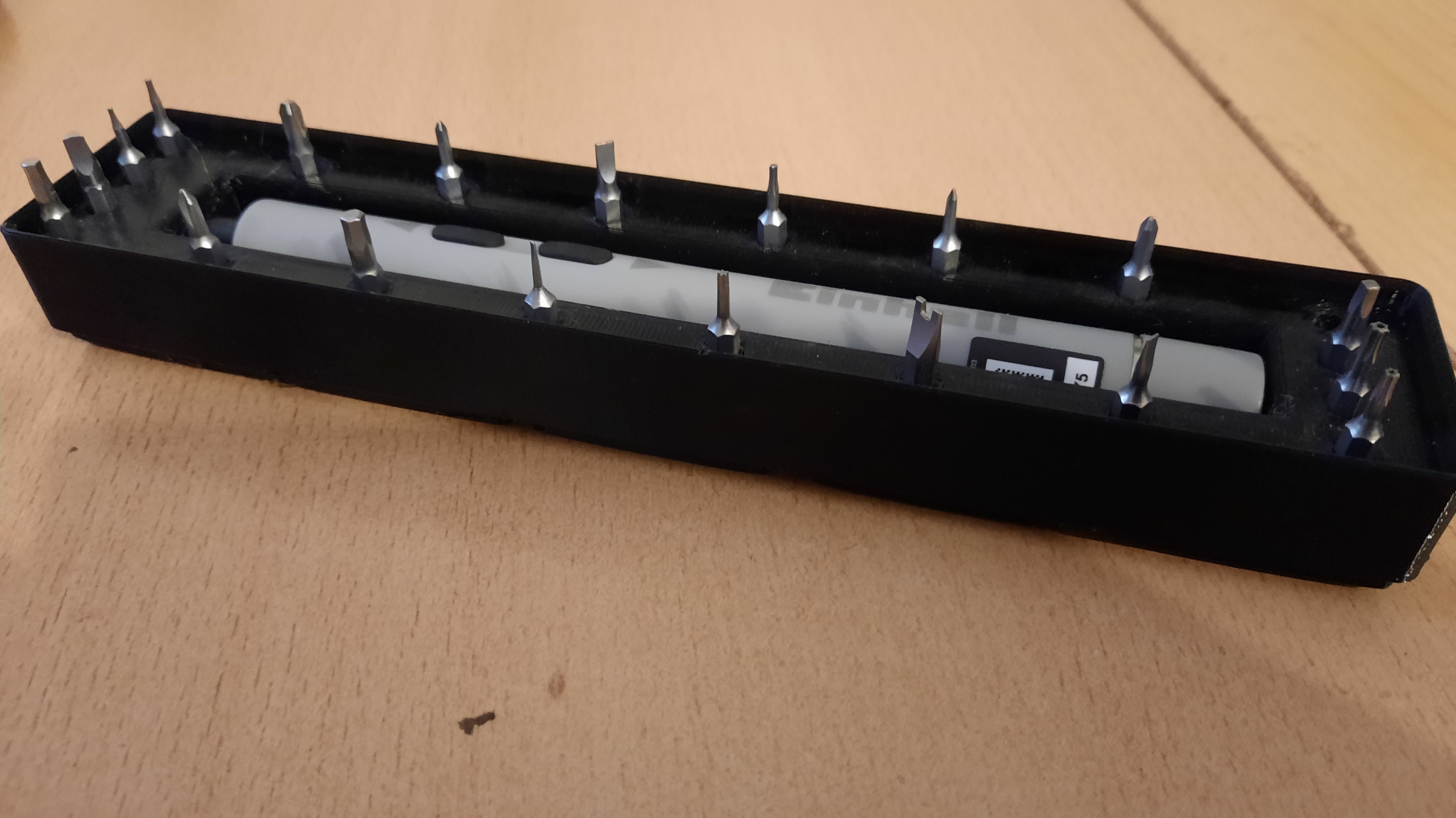 Gridfinity Einhell battery screwdriver holder by Franz Kranz | Download ...