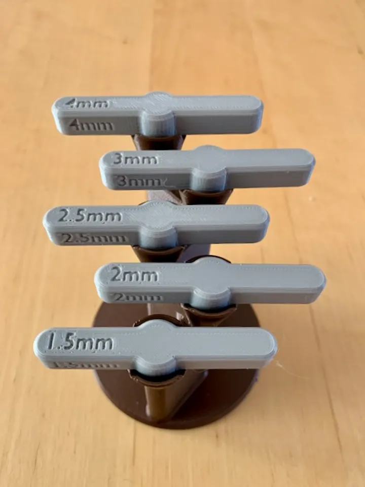 T-handle allen wrench holder by vatbrain | Download free STL model ...