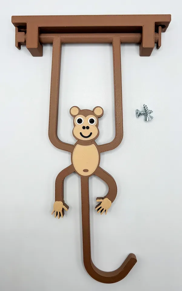 Monkey Banana Hook- Multicolor by TDMD | Download free STL model ...
