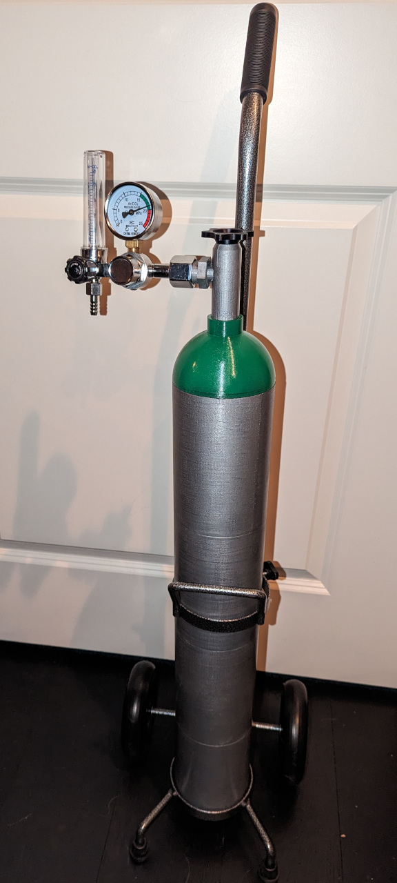 Oxygen Tank by ckuethe | Download free STL model | Printables.com