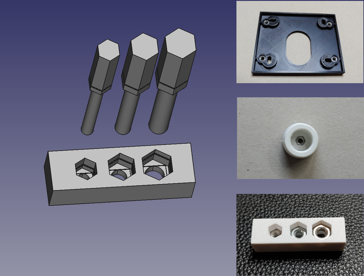Nut Clearing Templates von Sam | Kostenloses STL-Modell herunterladen ...