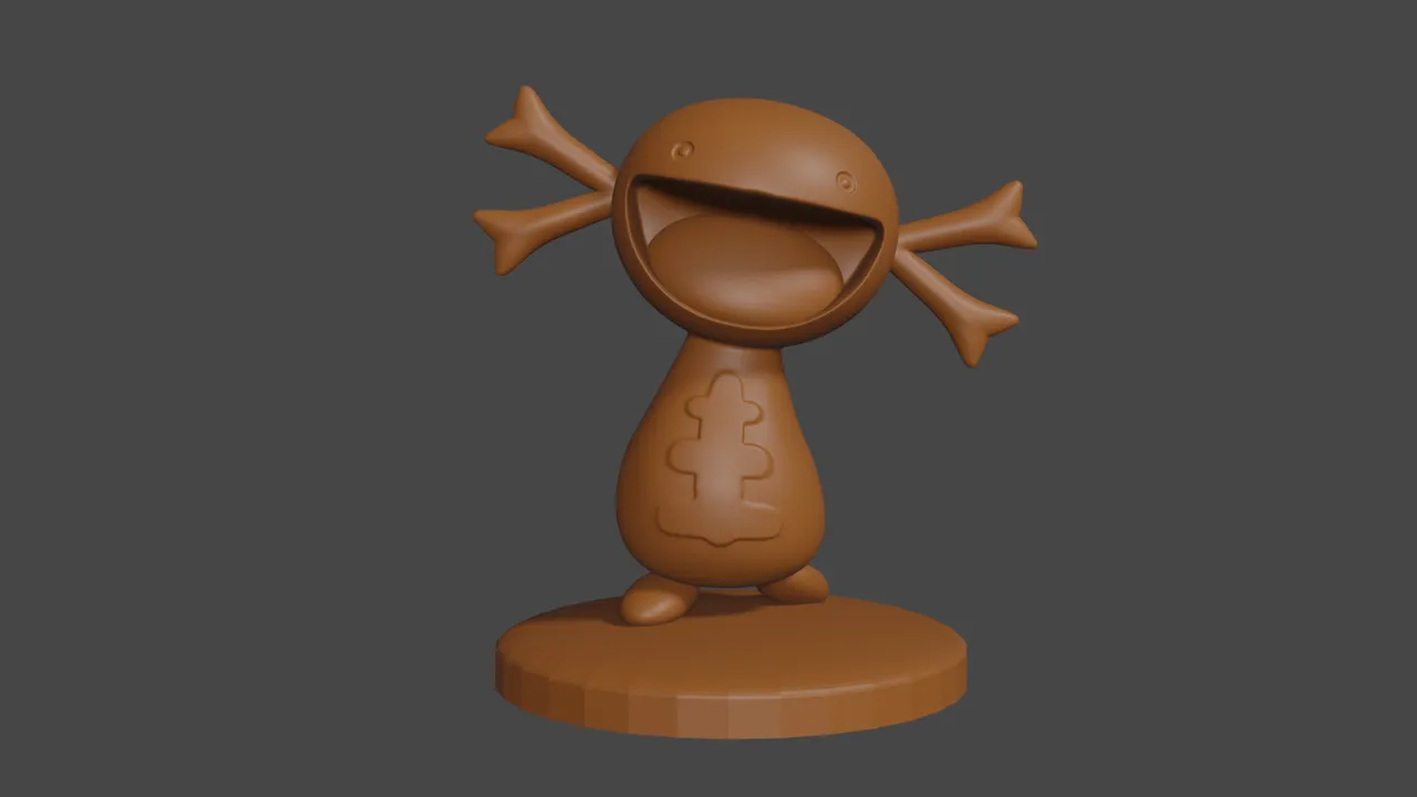 Pokemon inspired, Paldean Wooper, Tabletop DnD miniature by ...