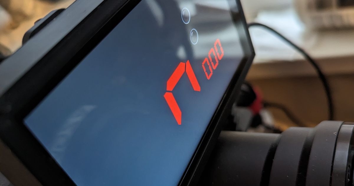 5"Vocore Dash for Moza R9 by LeCyclohexane | Download free STL model ...