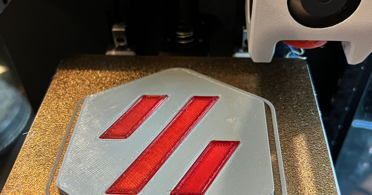 Voron Logo Inspired Coaster by Greg's Maker Corner | Download free STL ...