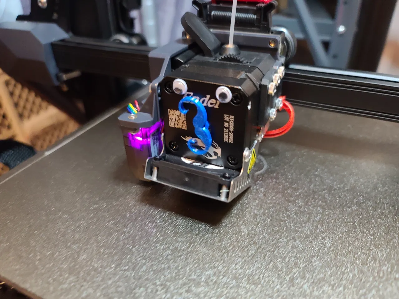 Goofy Moustache Extruder Visualizer (Ender 3 S1 Sprite) by PixelDot ...