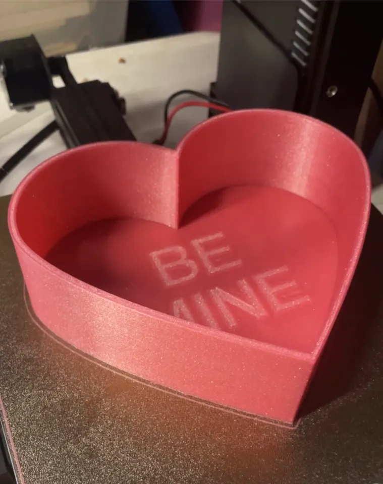 Conversation Heart Candy Dish by Chipped Builds || Ashley | Download ...