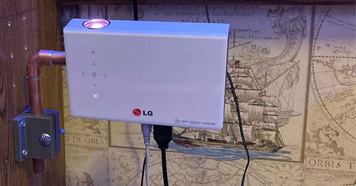 Projector / Camera Mount by Maxim7745 | Download free STL model ...