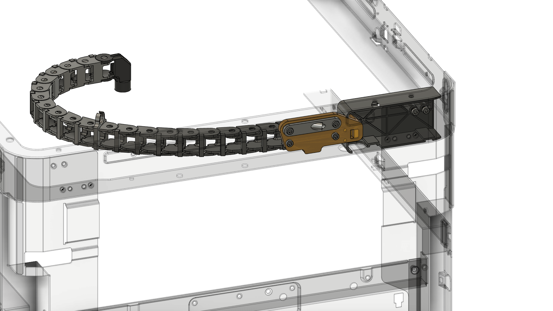 Bambu Lab P1P Cable Drag Chain Assembly - 5/9 Updated od autora Brody ...