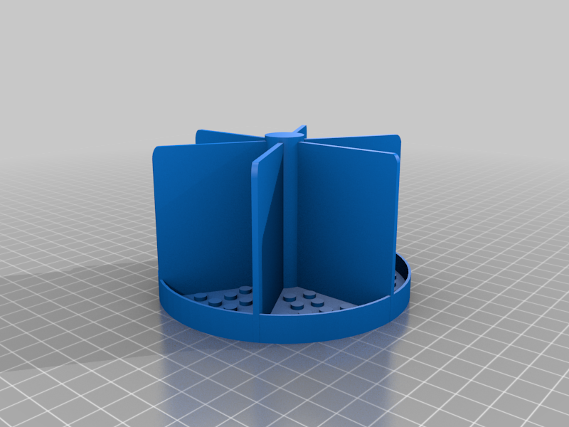 Rotating Lego Minifigure Display by WardHill3DP | Download free STL ...