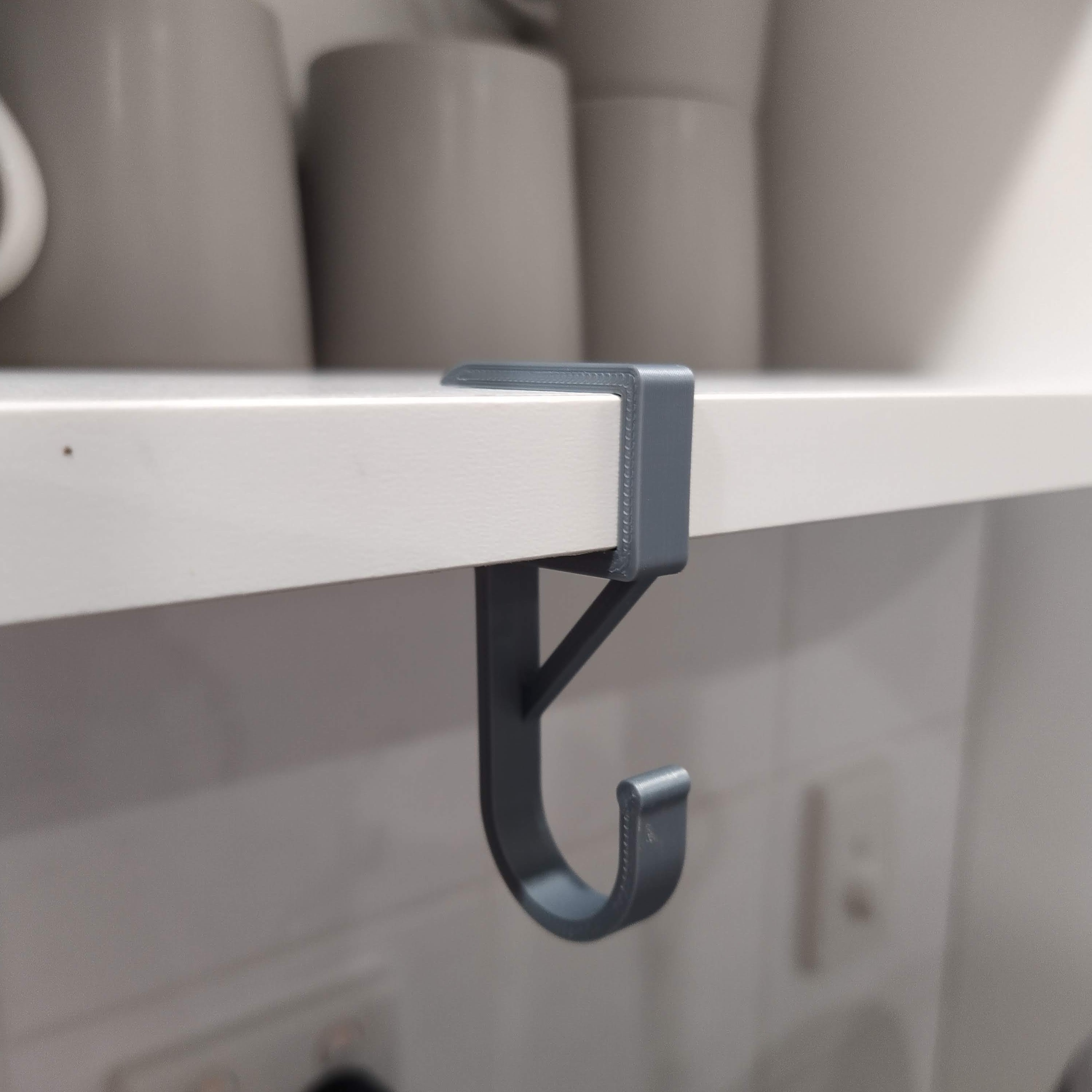 Kitchen Shelf Hook by Gunslinger | Download free STL model | Printables.com