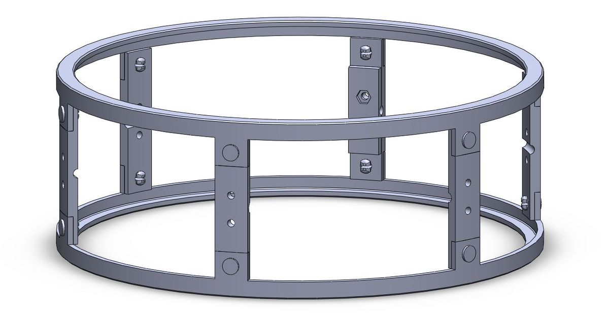 Spool Rewind Frame by Paanguev | Download free STL model | Printables.com
