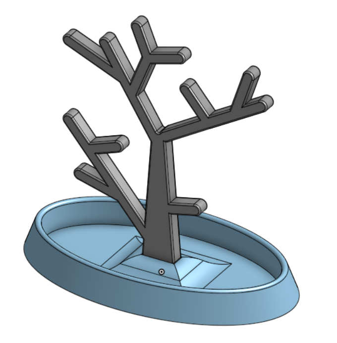Joyero Arbol - Jewelry Tree por ACNet3D | Descargar modelo STL gratuito ...