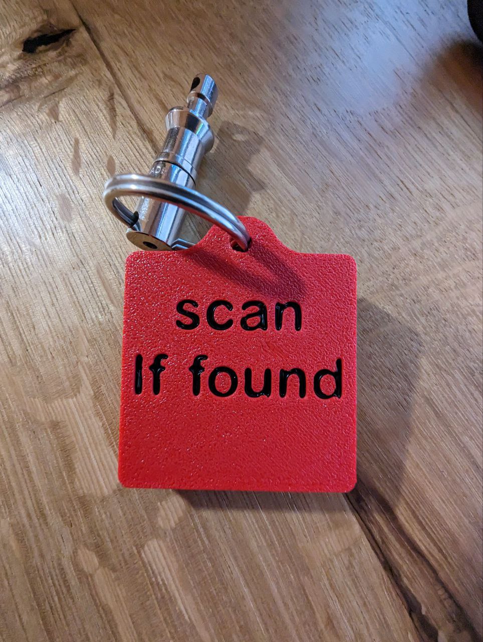 Key QR - your custom QR .STL automatically generated, ready to print by ...