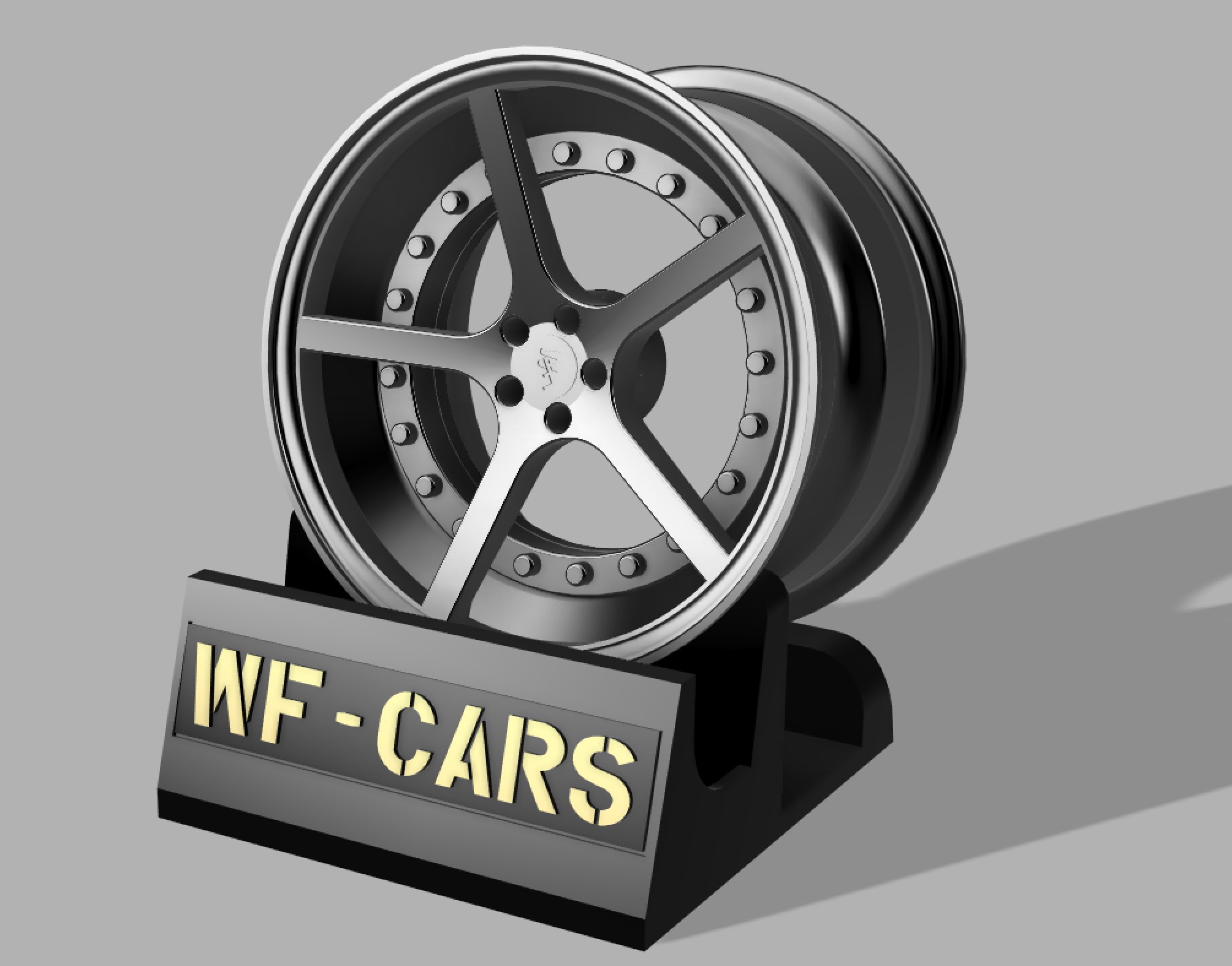 Business Card Holder - Automotive Wheel (Rim) Display by George ...