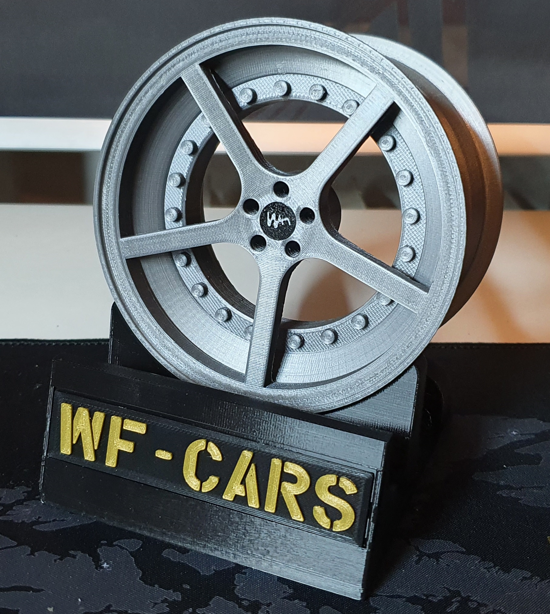 Business Card Holder - Automotive Wheel (Rim) Display by George ...