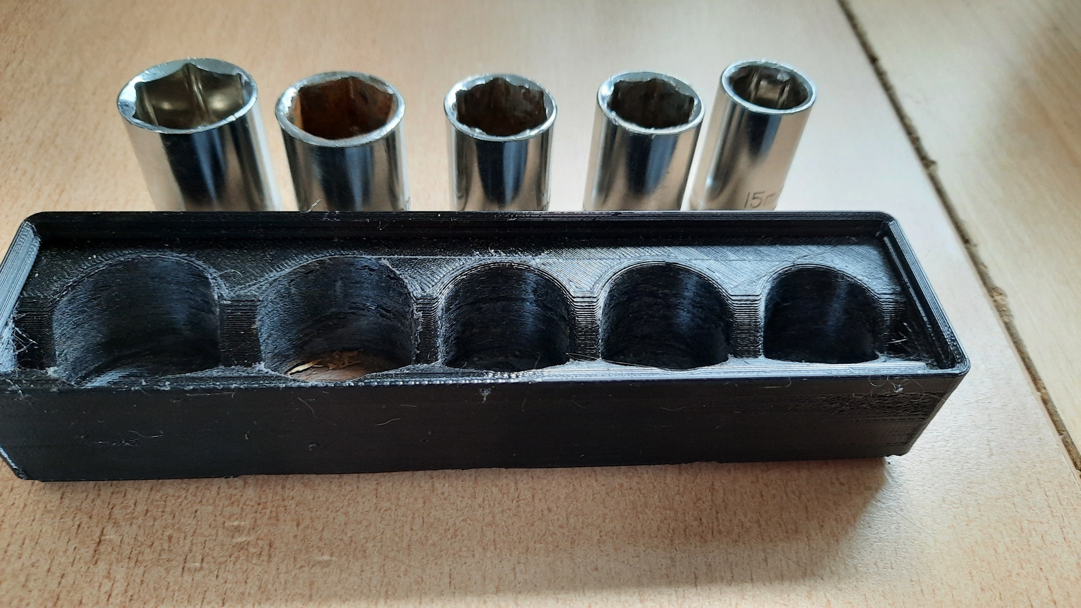 Gridfinity Nut holder (15mm, 17mm, 19mm, 21mm) by Franz Kranz ...