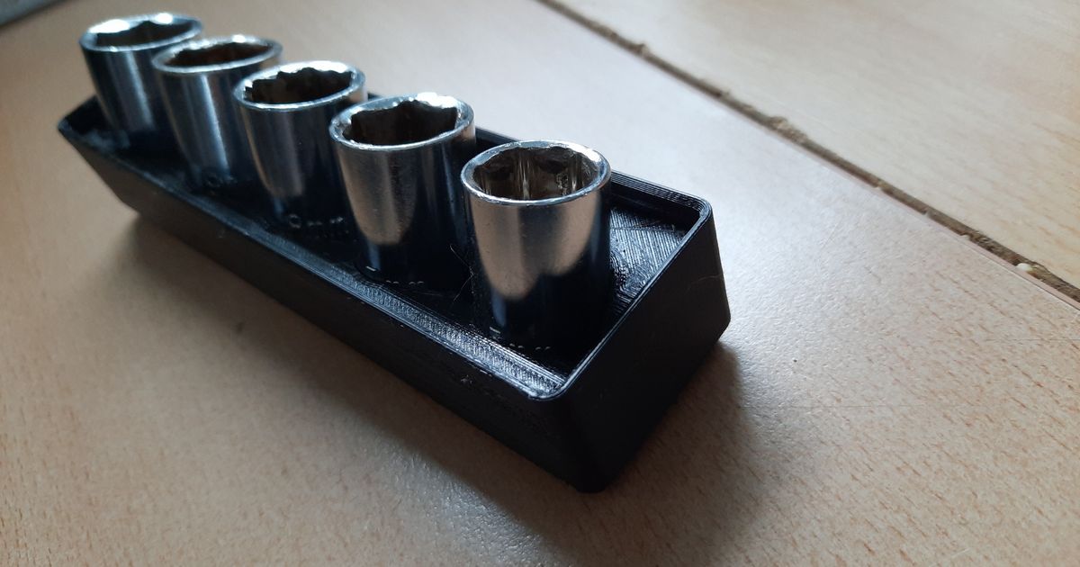 Gridfinity Nut holder (15mm, 17mm, 19mm, 21mm) by Franz Kranz ...