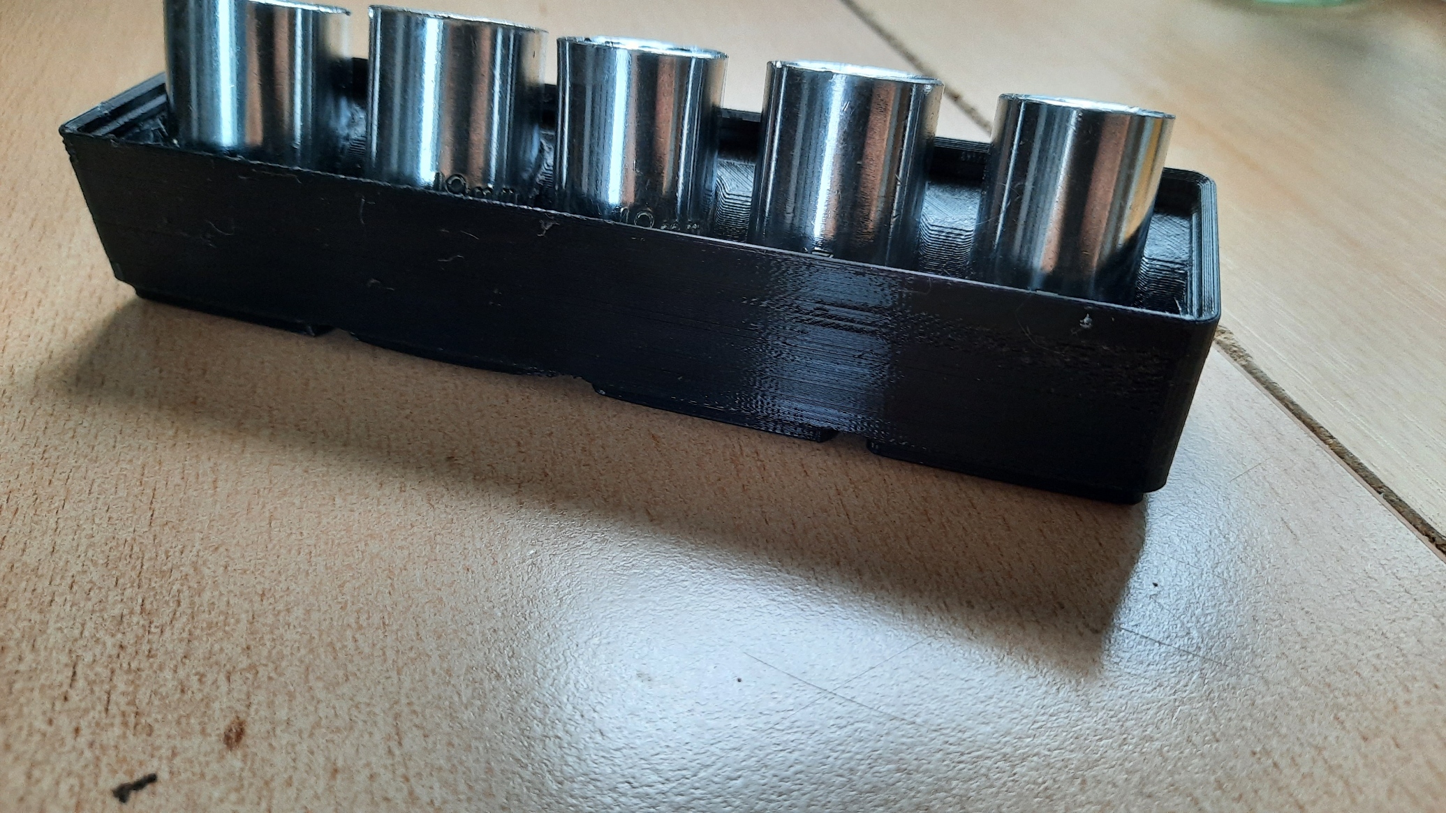 Gridfinity Nut holder (15mm, 17mm, 19mm, 21mm) by Franz Kranz ...