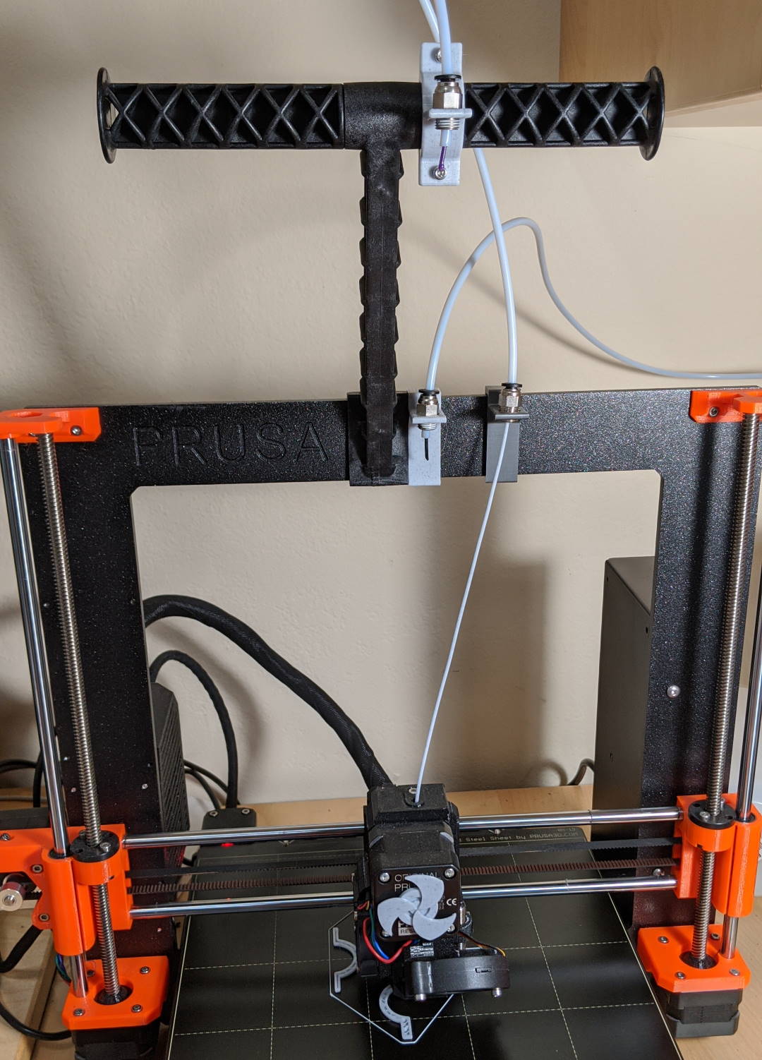 Filament Dry Tube Mounts by Brian | Download free STL model ...
