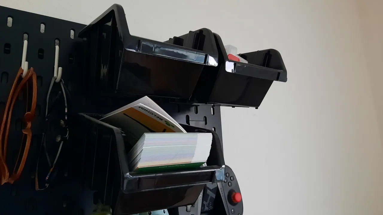 Ikea skadis storage box holder by Franz Kranz | Download free STL model ...