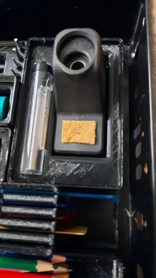 Gridfinity Soldering Iron stand holder by Franz Kranz | Download free ...