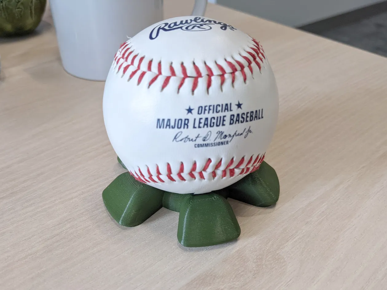 Baseball Mount by agryson | Download free STL model | Printables.com