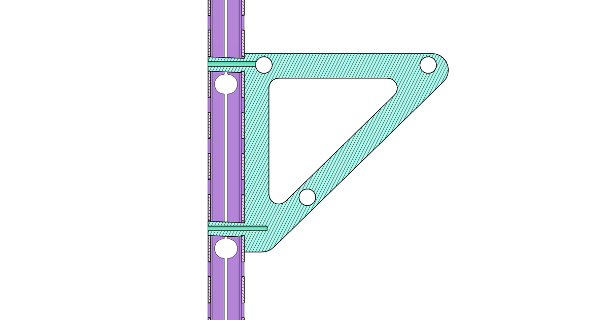 Shelf Brackets For Errex Shelving Systems by cewo | Download free STL ...