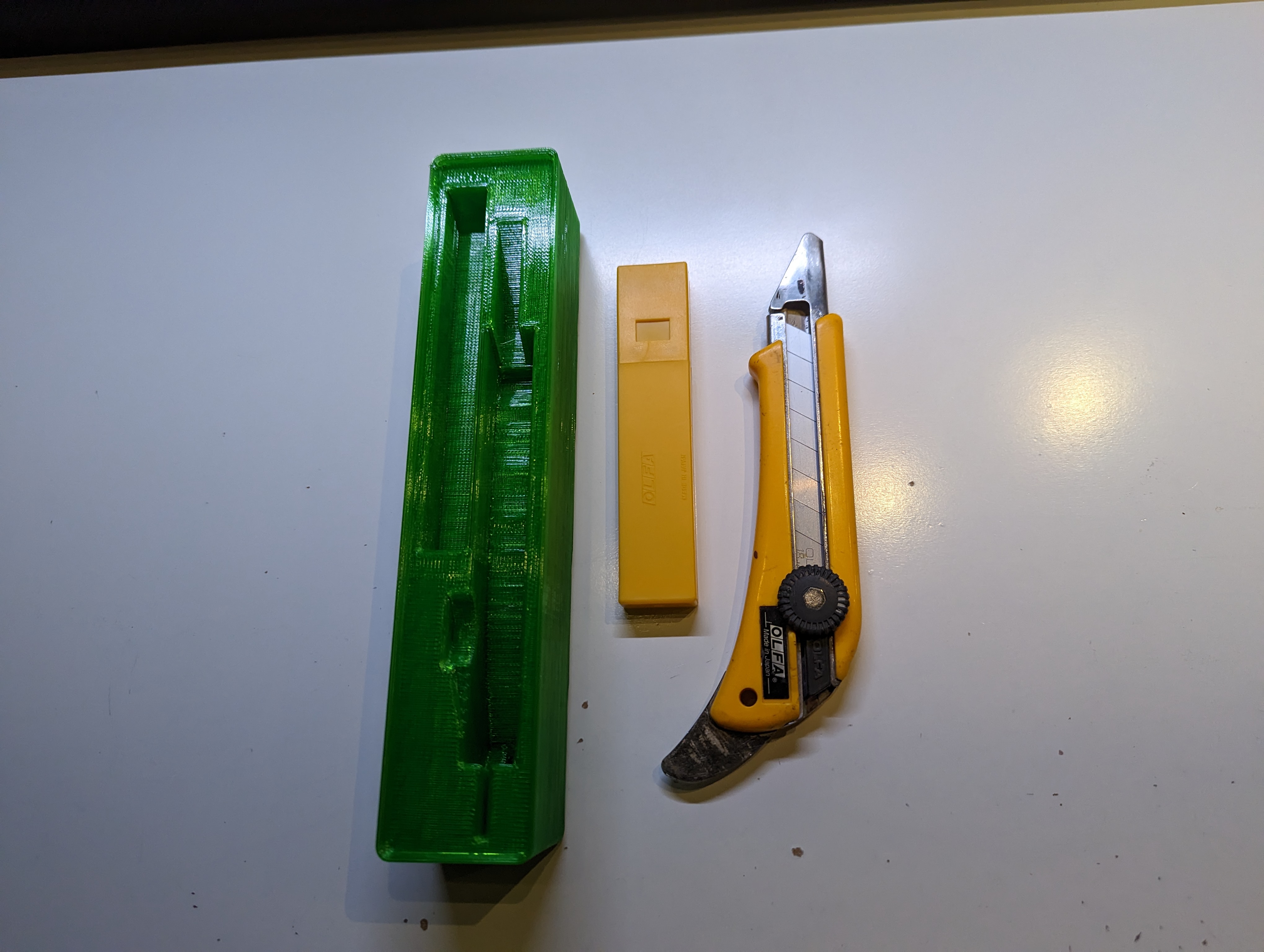 Gridfinity OLFA-knife holder by Fredrick Olshausen | Download free STL model | Printables.com