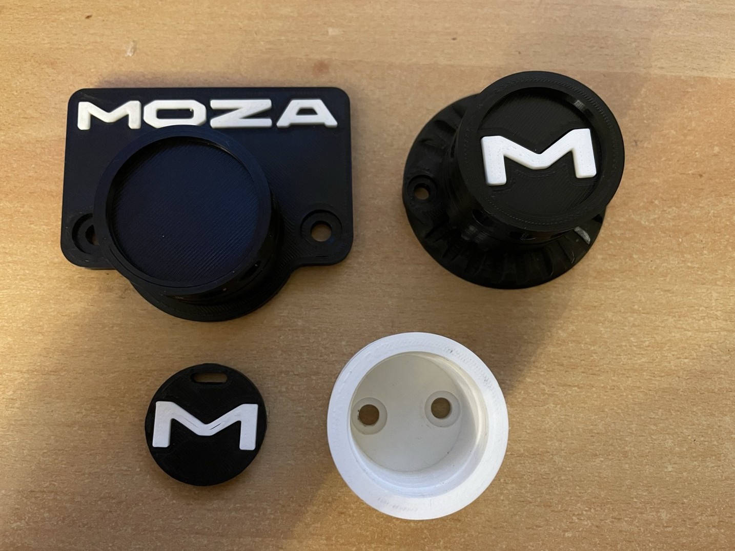 MOZA R9 Wheel dust cover and wheel wall quick release stand by pointer4 ...
