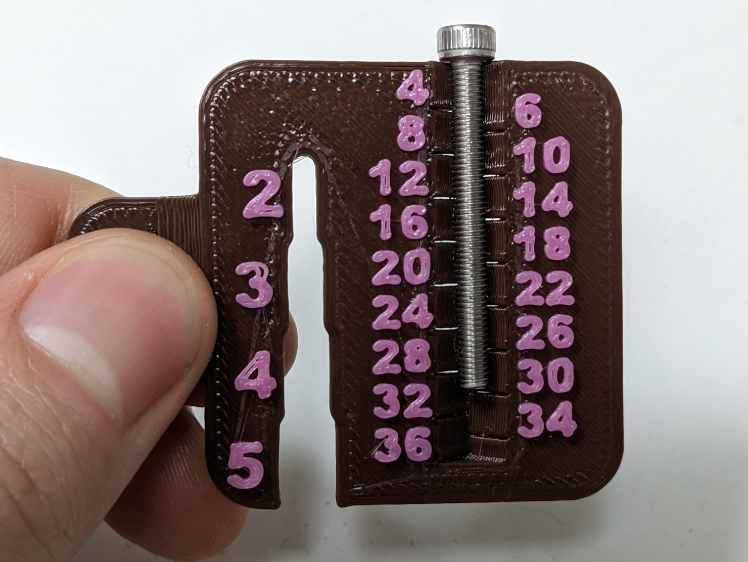 Super compact screw measuring tool by Simon Menard | Download free STL ...