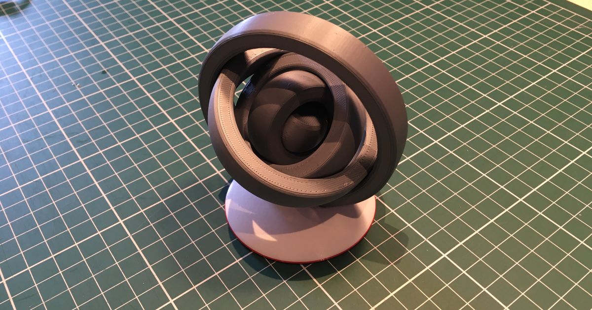 Rotary Fidget Toy by Xavier Marquet | Download free STL model ...