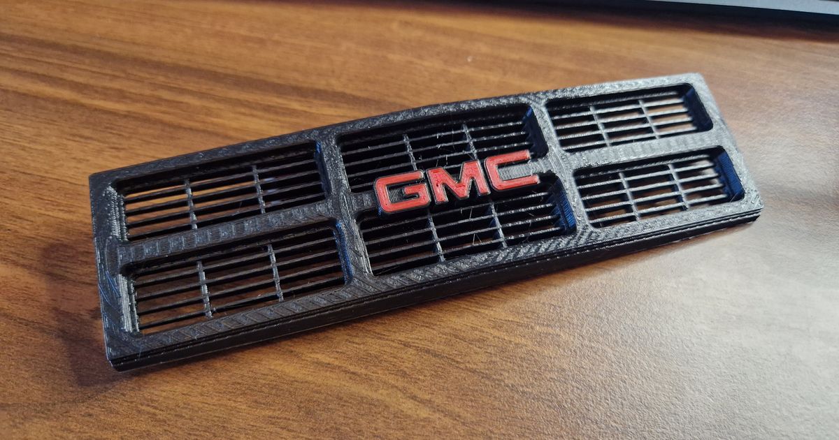 GMC Grille for 3DSets Model 14 MAX Team Van par Hatrick3D | Téléchargez ...