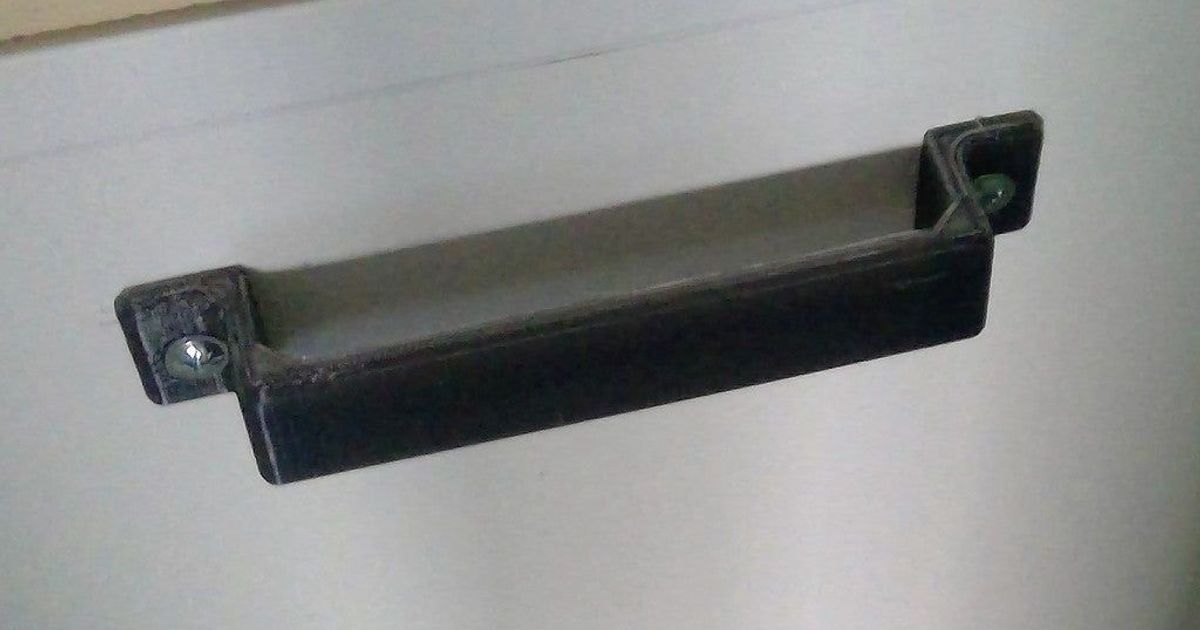 Drawer/Door Handle by Joris | Download free STL model | Printables.com