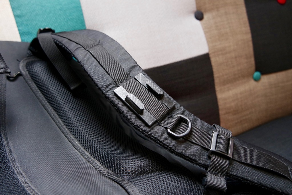 Simple customizable actioncam backpack (strap) mount by PistonPin ...
