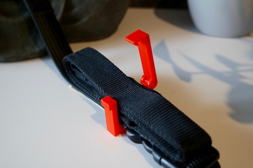 Clips for ROK straps by PistonPin | Download free STL model ...