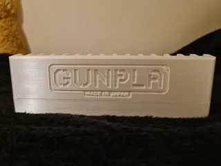 Gunpla Runner stand by Stuxles | Download free STL model | Printables.com